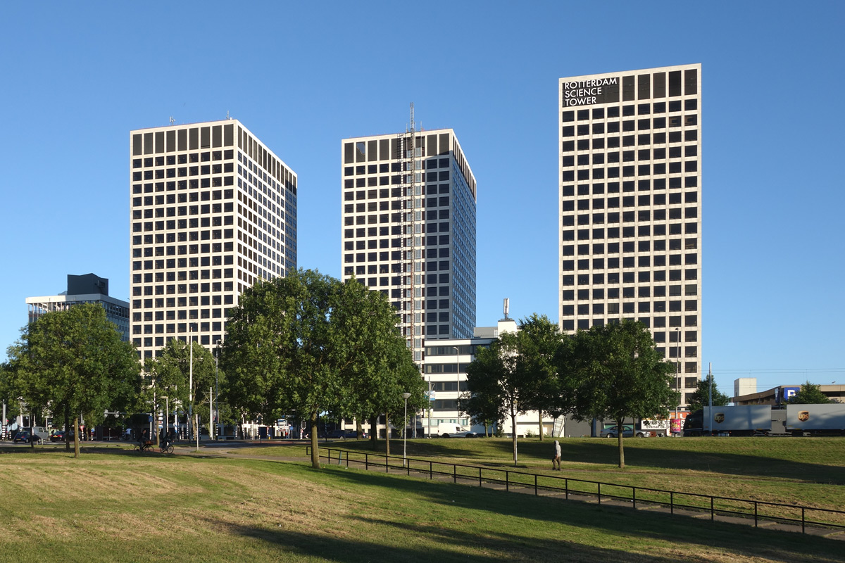 Rotterdam | De Lee Towers (herontwikkeling Europoint II & III ...
